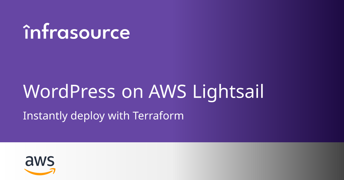 WordPress on AWS Lightsail Blueprint Configuration